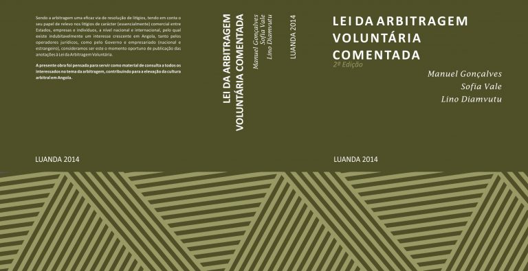 Lei Da Arbitragem Voluntária Comentada - Sofia Vale